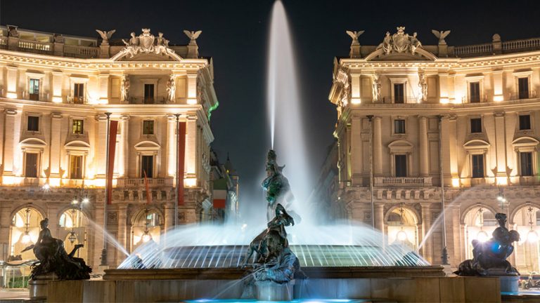Piazza della Repubblica: Rome’s history coming together