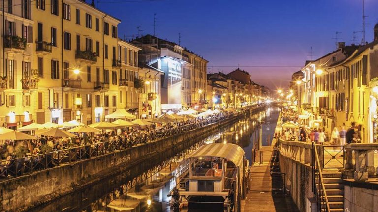 Barrio de Navigli, qué ver y donde salir de fiesta en Milán