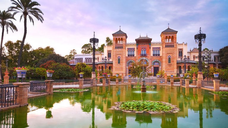 María Luisa Park: romantic nature